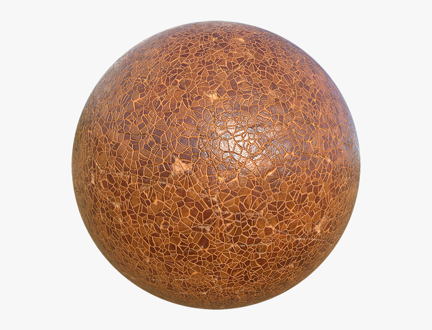 Typical Orange Or Brown Leather Texture With Impressions, - Sphere, HD ...