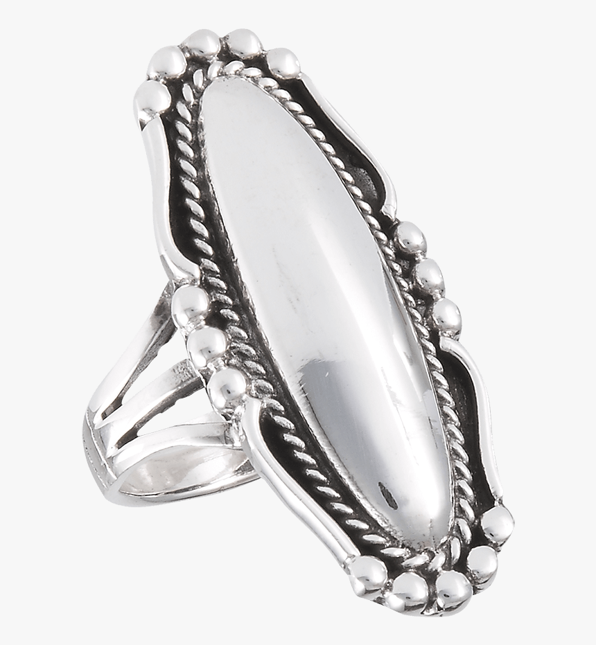 Sterling Silver Classic Frame Ring - Engagement Ring, HD Png Download ...