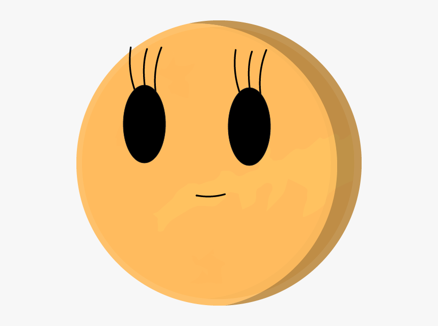 Planets Clipart Smiley - Mars Simple Cosmos, HD Png Download ...