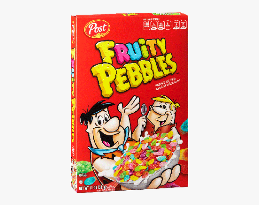 Fruity Pebbles 11 Oz - Box Of Fruity Pebbles, HD Png Download ...