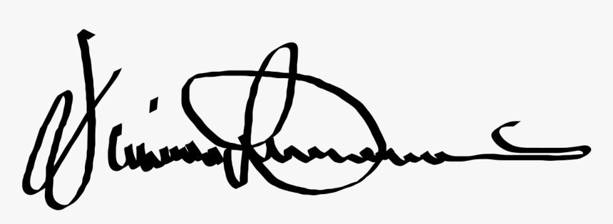 Signature Of President Duterte, HD Png Download , Transparent Png Image ...
