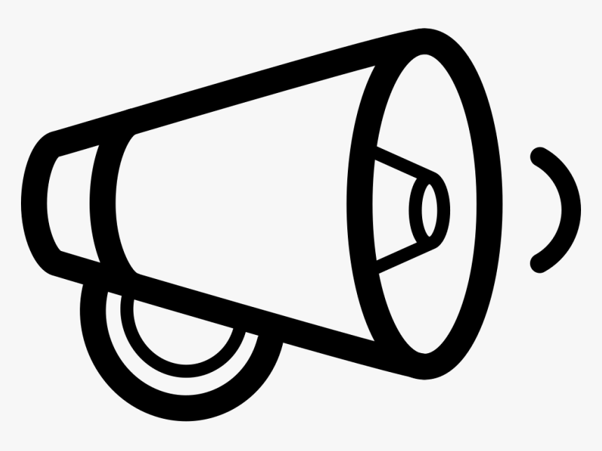 Decrease Volume Interface Speaker Outline Symbol - Speaker Symbol Png ...