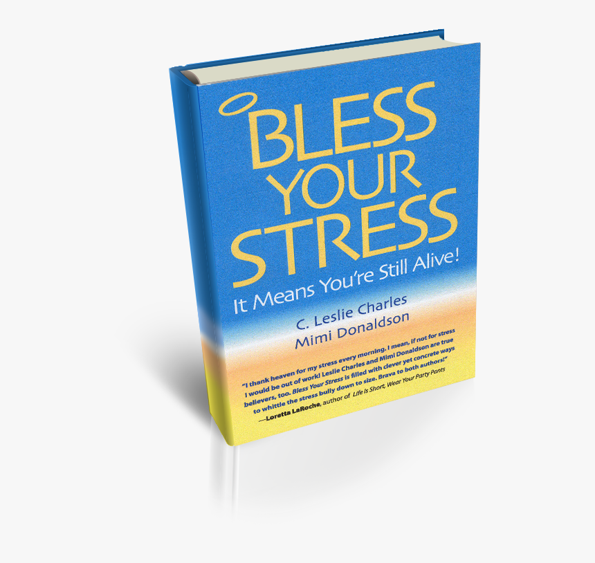 Bless Your Stress Book 3d - Book Cover, HD Png Download , Transparent ...