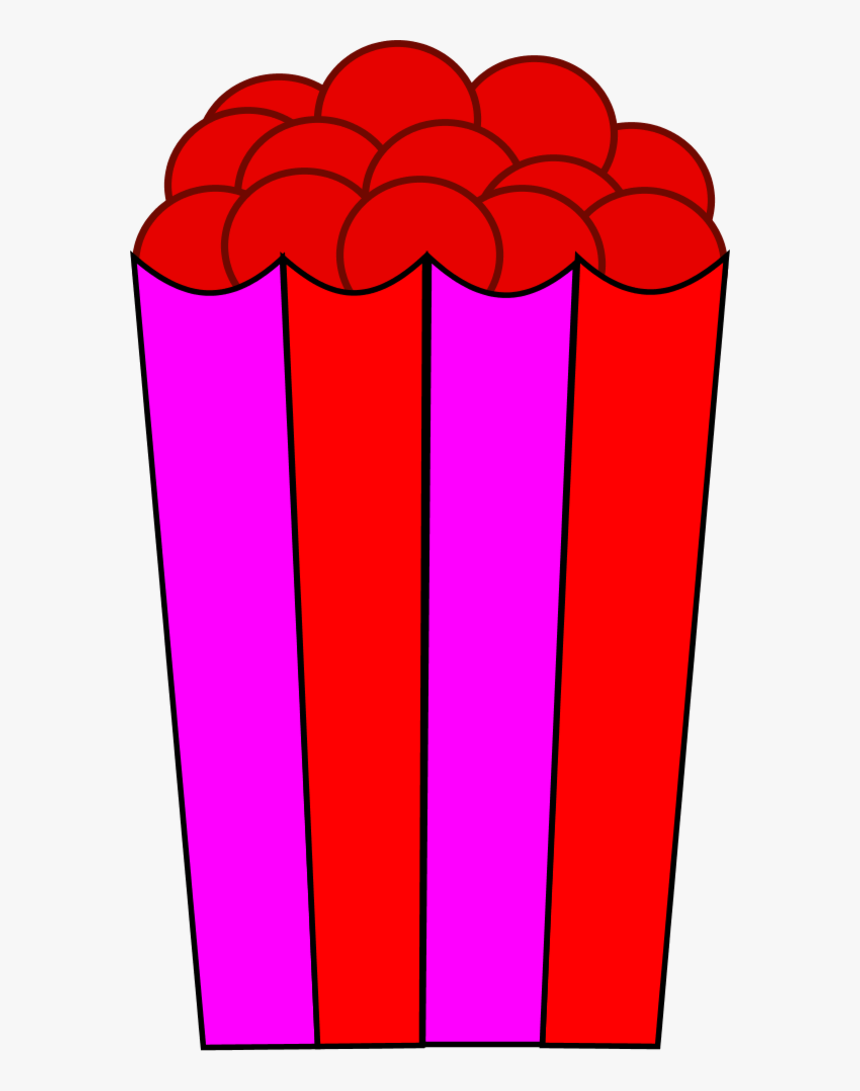 Transparent Empty Popcorn Bag Clipart, HD Png Download , Transparent ...