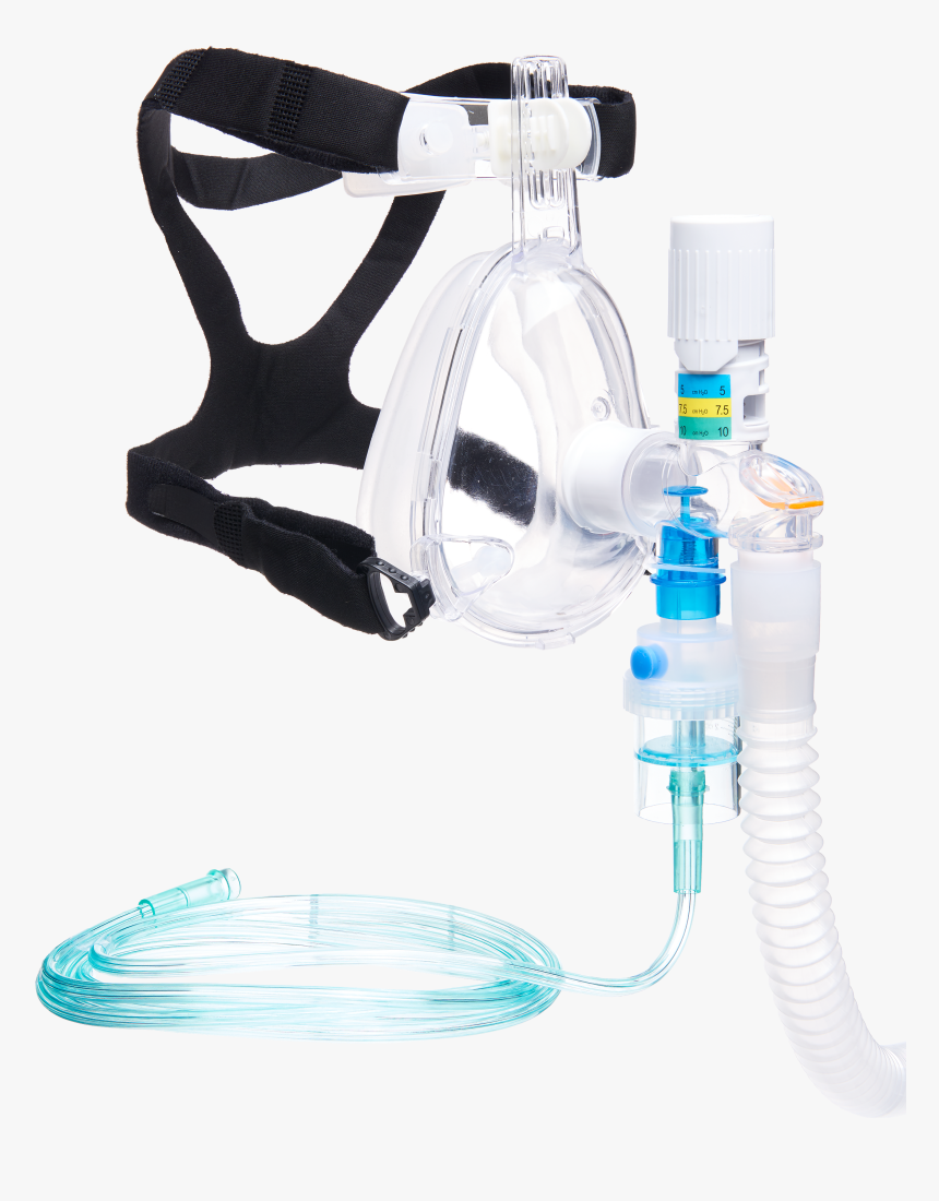 O2-max™ With Integrated Nebulizing - Pulmodyne Cpap, HD Png Download ...