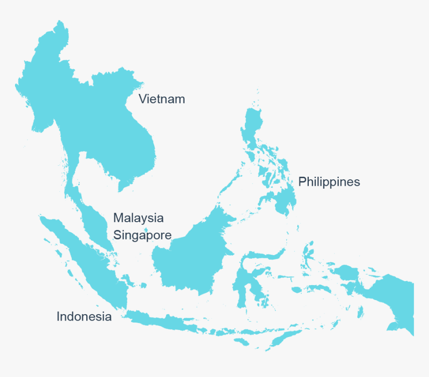 South East Asia Map .png, Transparent Png , Transparent Png Image - PNGitem