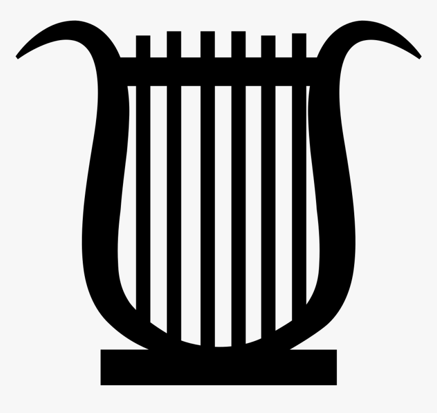 Lyre - Lyre Clipart Transparent Background, HD Png Download ...