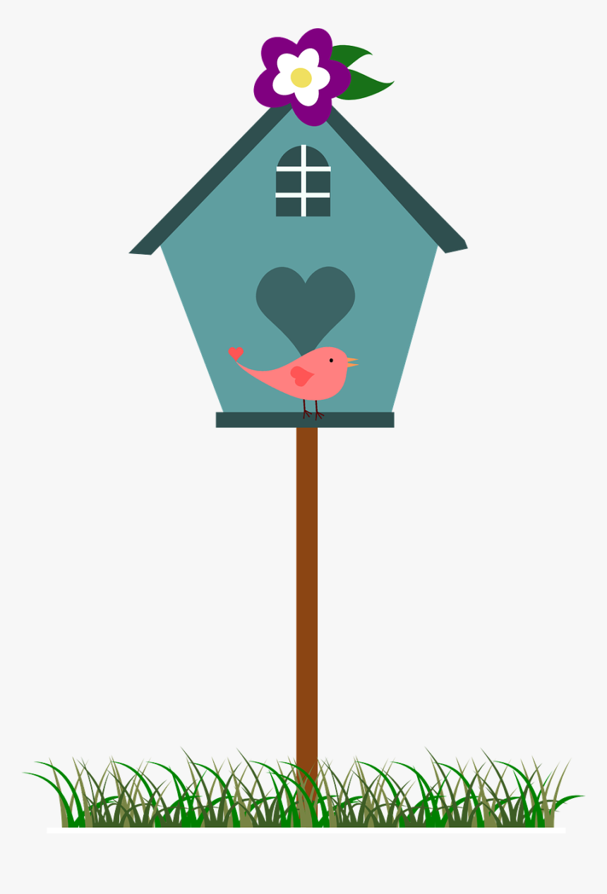 Cute Bird House Clip Art, HD Png Download , Transparent Png Image - PNGitem