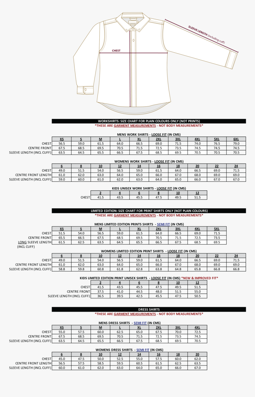 Australian Jumper Size Chart, HD Png Download , Transparent Png Image ...