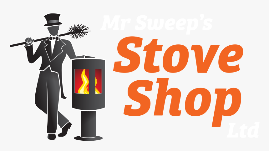 Mr Sweep Shop Logo White Outline White Text - Illustration, HD Png ...