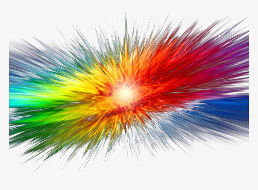 Color Burst Psd33578 - Colour Burst Transparent Png, Png Download ...