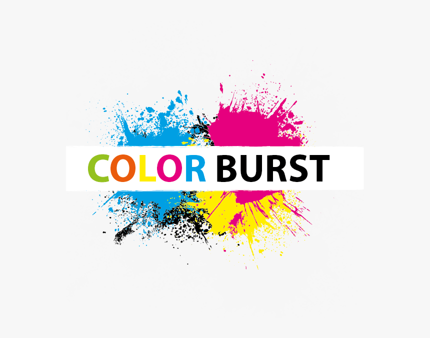 Transparent Color Burst Png - Graphic Design, Png Download ...