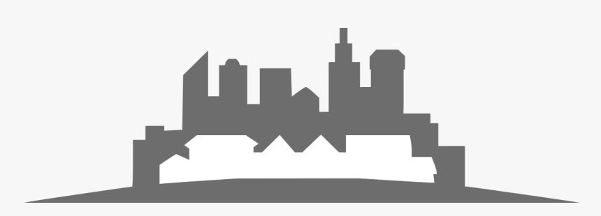 Transparent Charlotte Skyline Silhouette Png - Silhouette, Png Download ...