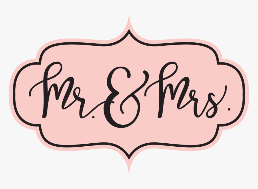 Mr And Mrs Png Clipart , Png Download - Mr And Mrs Pink, Transparent ...