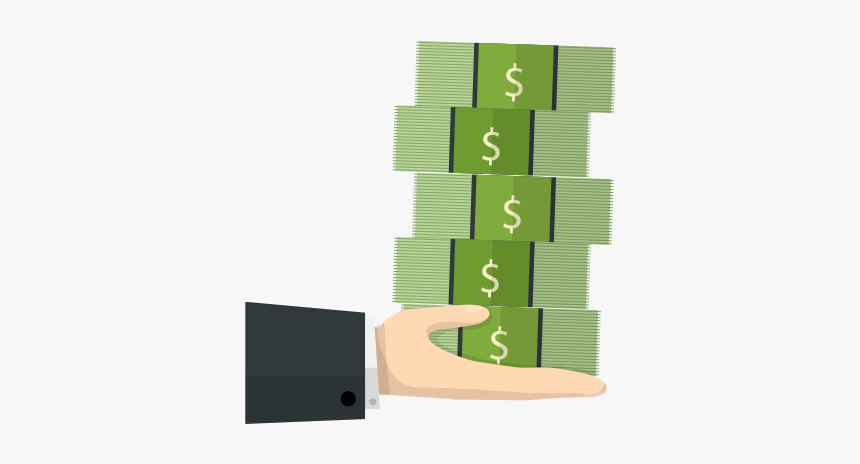 Hand Money Png - Money Illustration Vector Png, Transparent Png ...