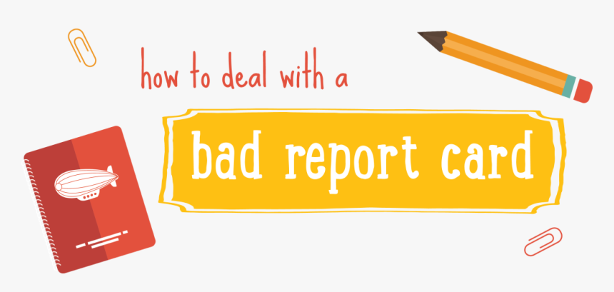 Bad Report Card Clipart