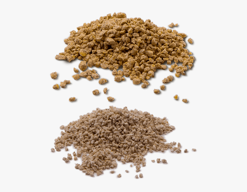 A Photo Of A Small And Medium Granule Cat Litter - Seed, HD Png ...