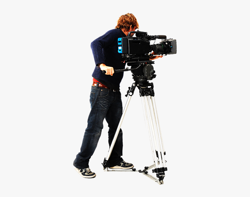 Transparent Background Cameraman Png, Png Download , Transparent Png ...