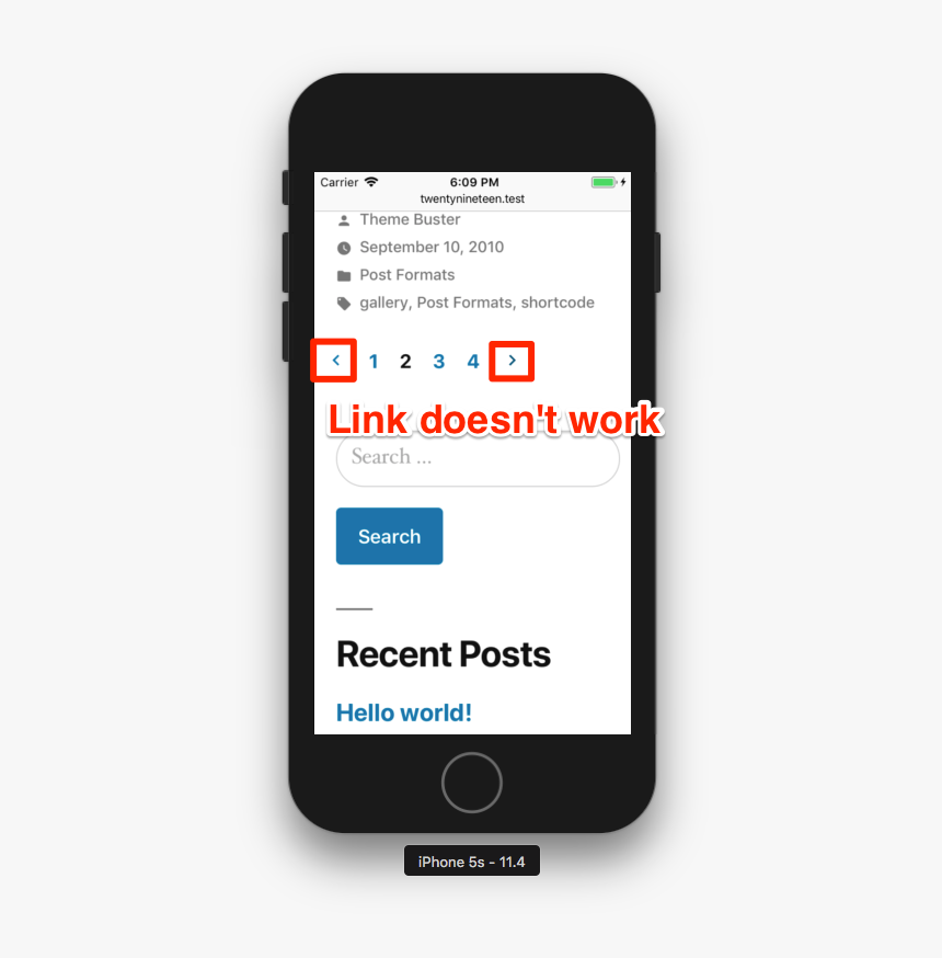 Twentynineteen Posts Format - React Native Gesture Handler Example, HD ...