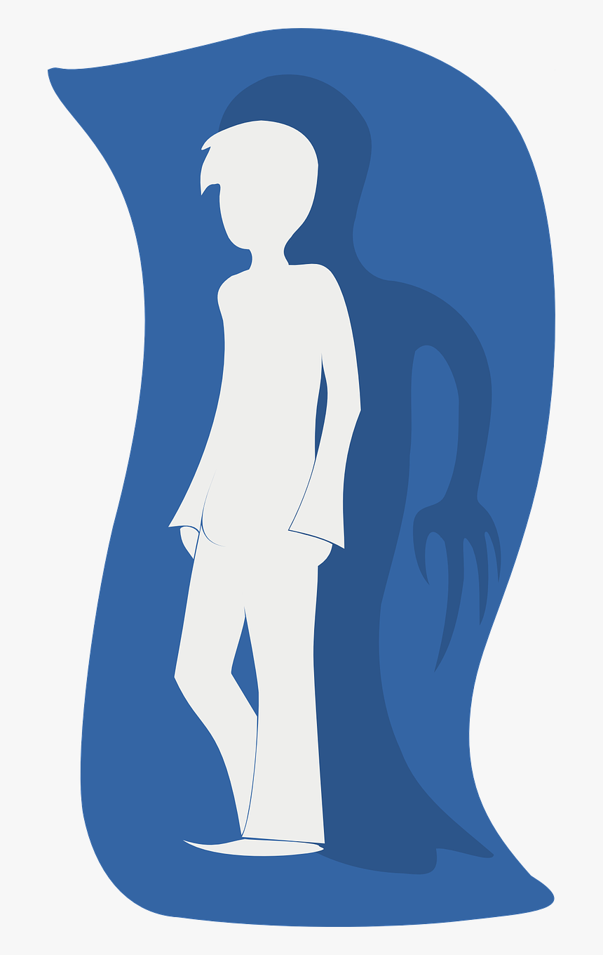 Transparent Man Icon Png - Boy Shadow Cartoon, Png Download ...