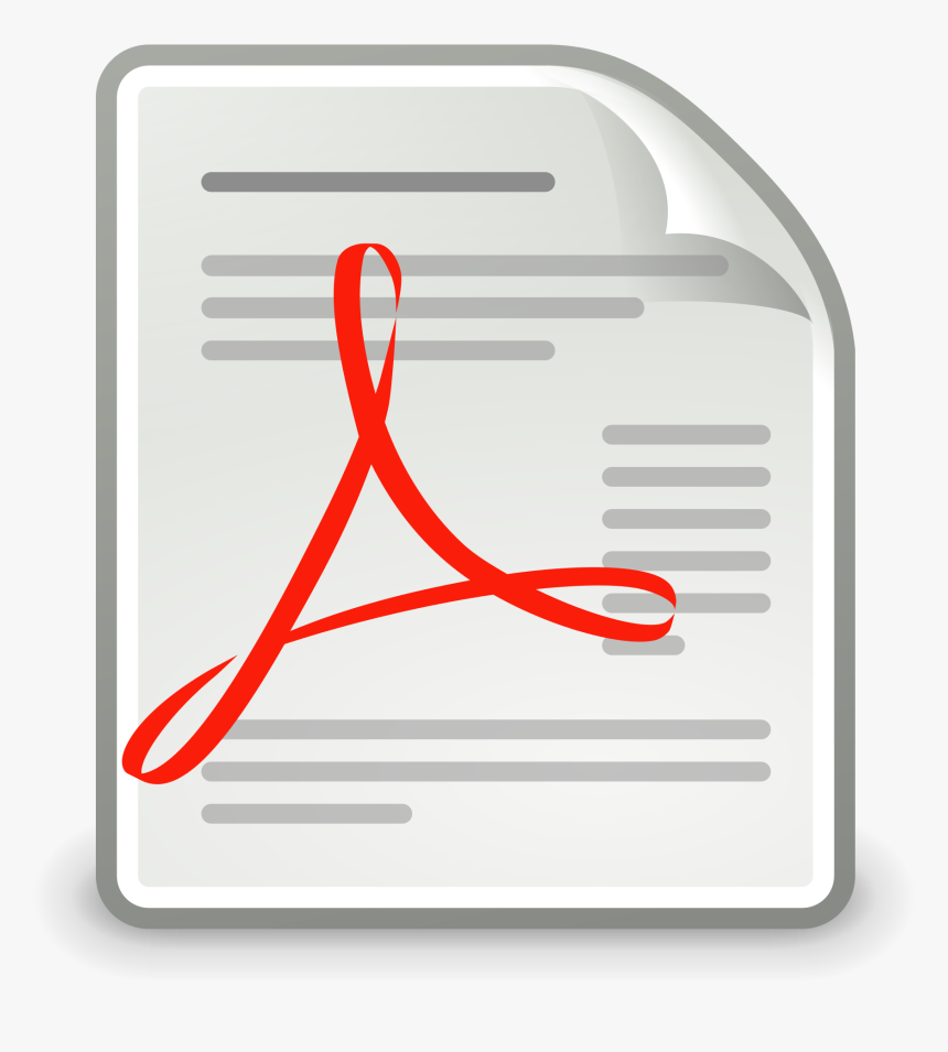 Pdf Icon Png Transparent