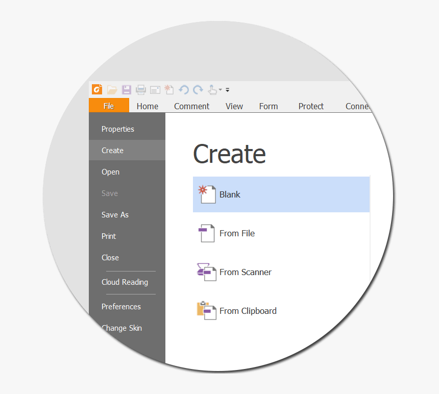Pdf Reader - Circle, HD Png Download , Transparent Png Image - PNGitem