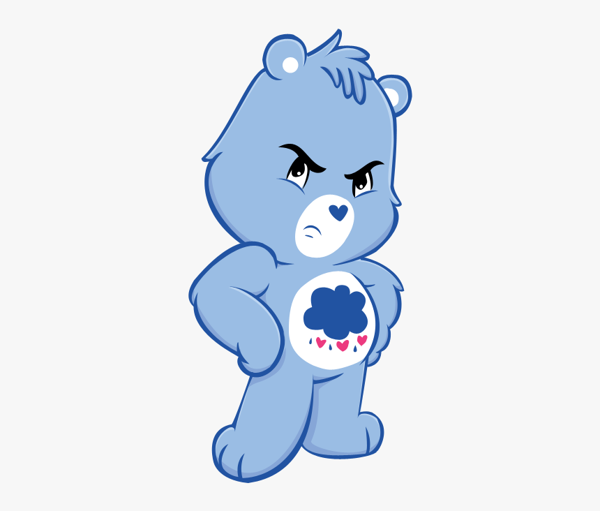 Grumpy Bear, HD Png Download , Transparent Png Image - PNGitem