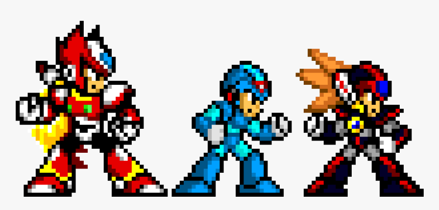 Megaman X Pixel Art, HD Png Download , Transparent Png Image - PNGitem