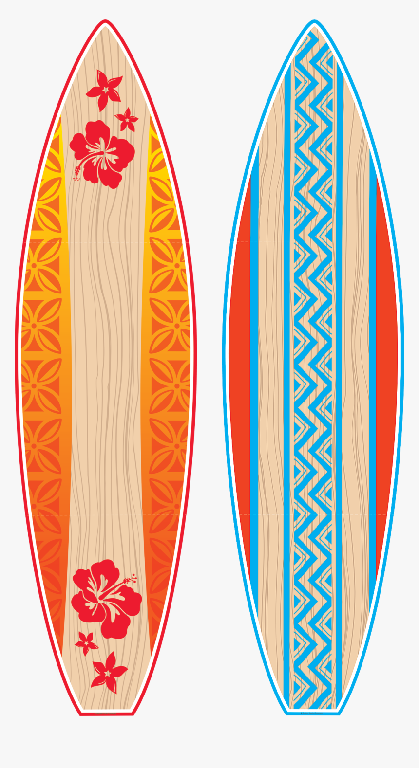 Transparent Background Surfboard Clipart, HD Png Download , Transparent ...