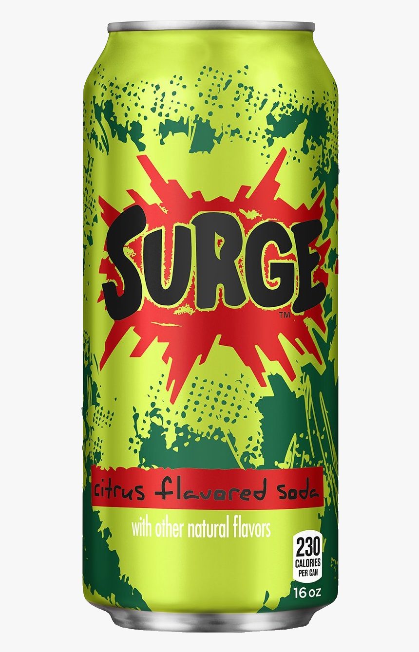 Surge Soda, HD Png Download , Transparent Png Image - PNGitem