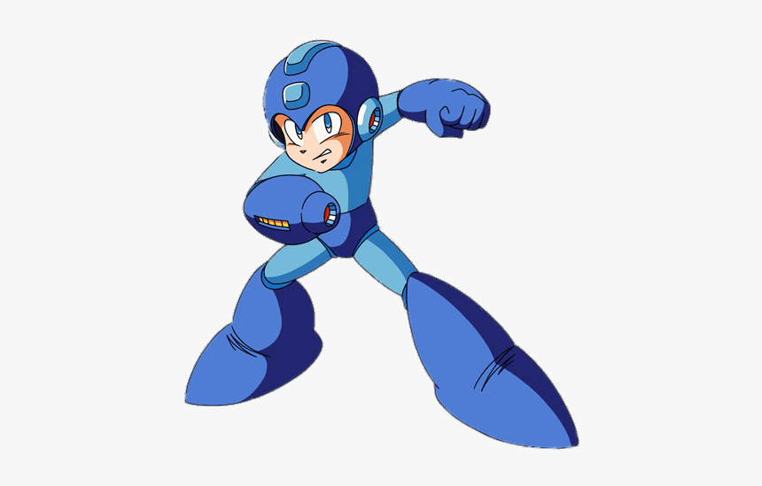 Mega Man Ready For Action - Mega Man 10, HD Png Download , Transparent ...
