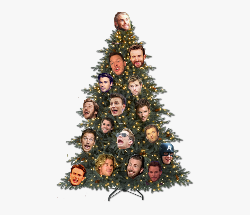 Clip Art Thor Here Is A - Chris Pine Christmas Tree, HD Png Download ...