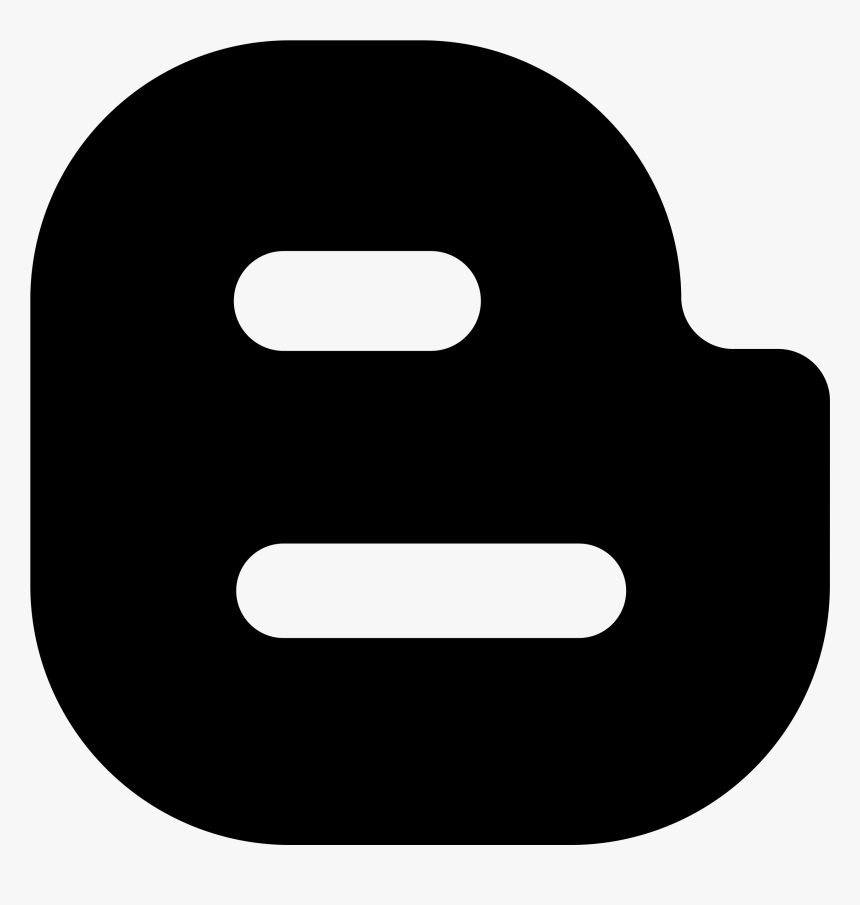 Glyph Icon Page - Blog Logo Black Png, Transparent Png , Transparent ...