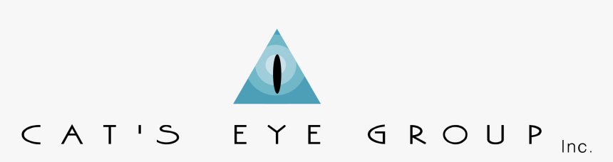Cat S Eye Group Logo Png Transparent - Triangle, Png Download ...
