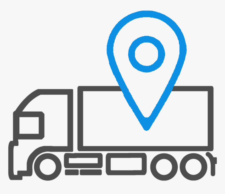Transparent Tracking Icon Png - Fleet Management Icon Truck, Png ...