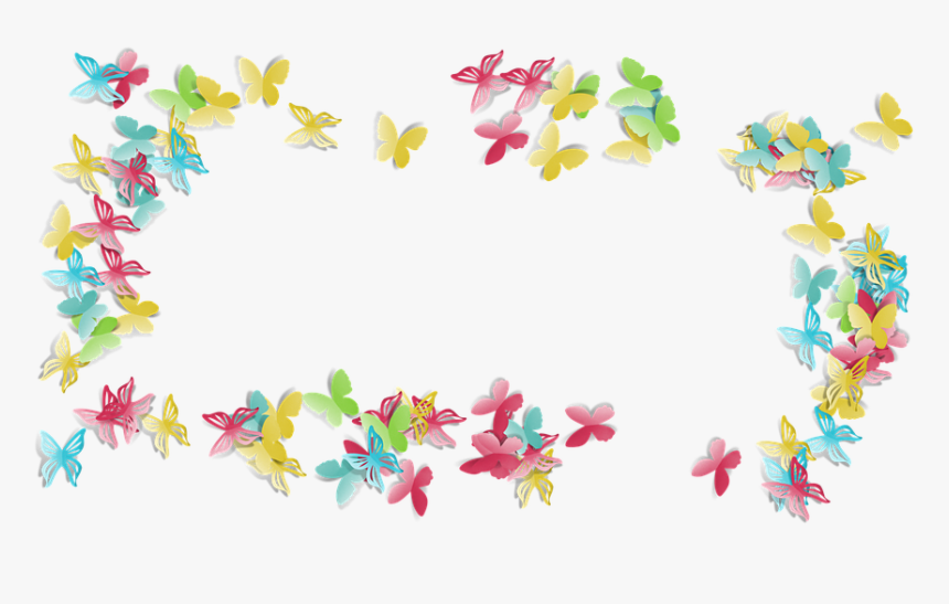 Butterfly Frames Png - Butterfly Photo Frame Png, Transparent Png ...