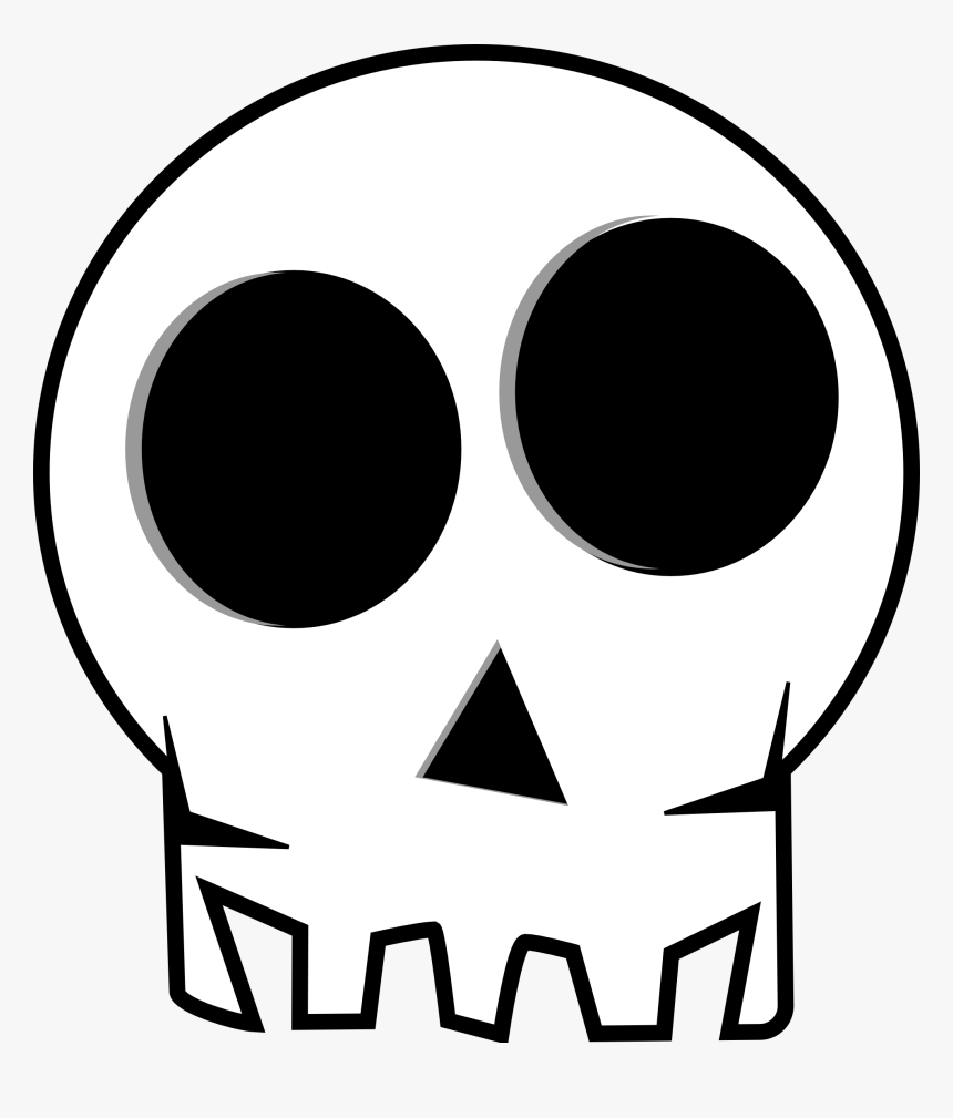 Skull Halloween Clipart, HD Png Download , Transparent Png Image - PNGitem
