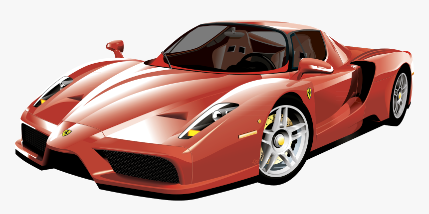 Transparent Race Car Png - Ferrari Vector Png, Png Download ...