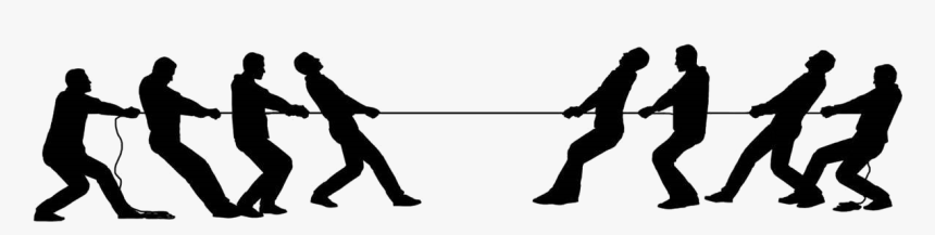 Two Teams Tug Of War, HD Png Download , Transparent Png Image - PNGitem