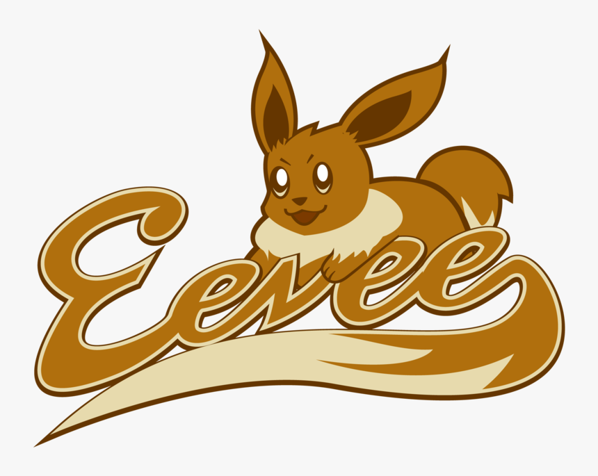 Pokemon Logo Eevee - Pokemon Eevee Logo, HD Png Download , Transparent ...