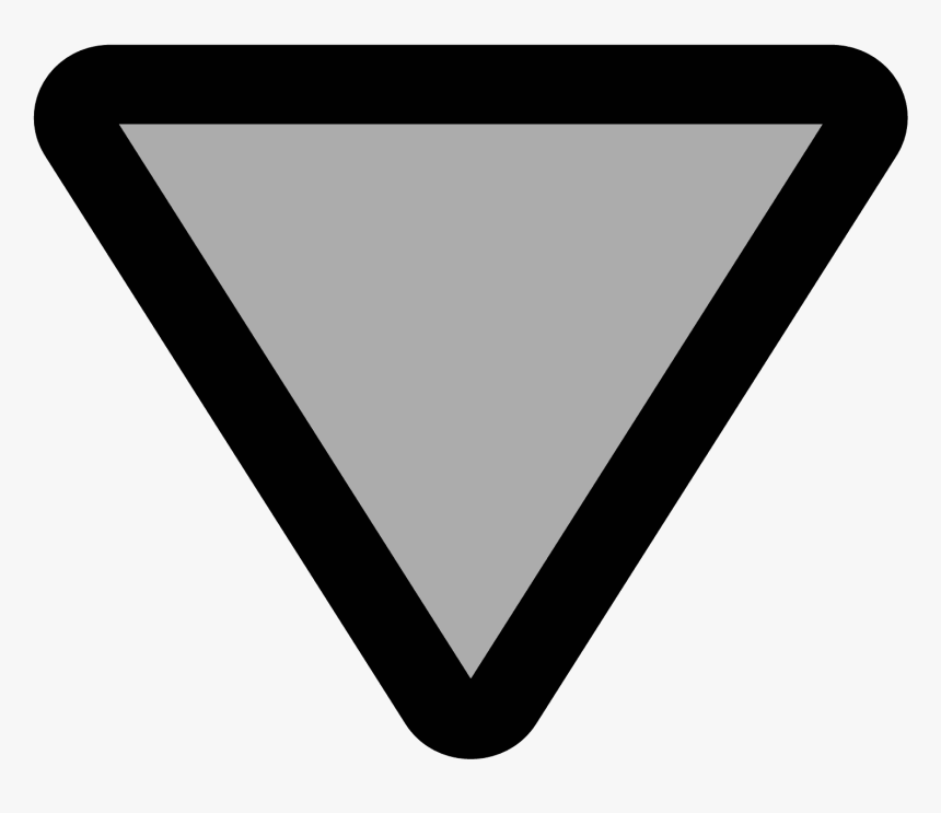 Vector Triangles Upside Down - Hand Drawn Triangle Vector, HD Png ...