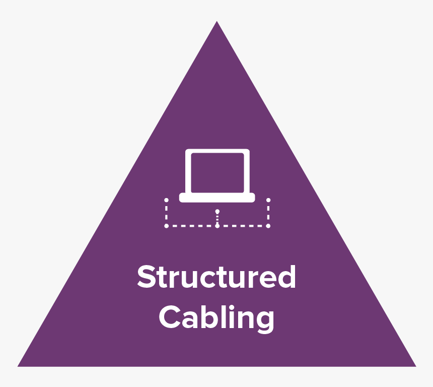 Icons Triangle 01 - Structured Cabling Triangle, HD Png Download ...