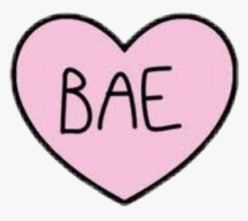 Transparent Hearts - Bae Sticker, HD Png Download , Transparent Png ...