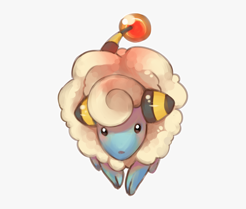 Mareep Pokemon Fan Art, HD Png Download , Transparent Png Image - PNGitem