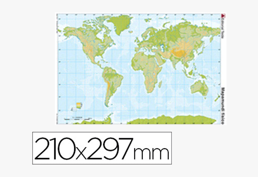Transparent Mapamundi Png - Human Environment Interaction Map, Png ...