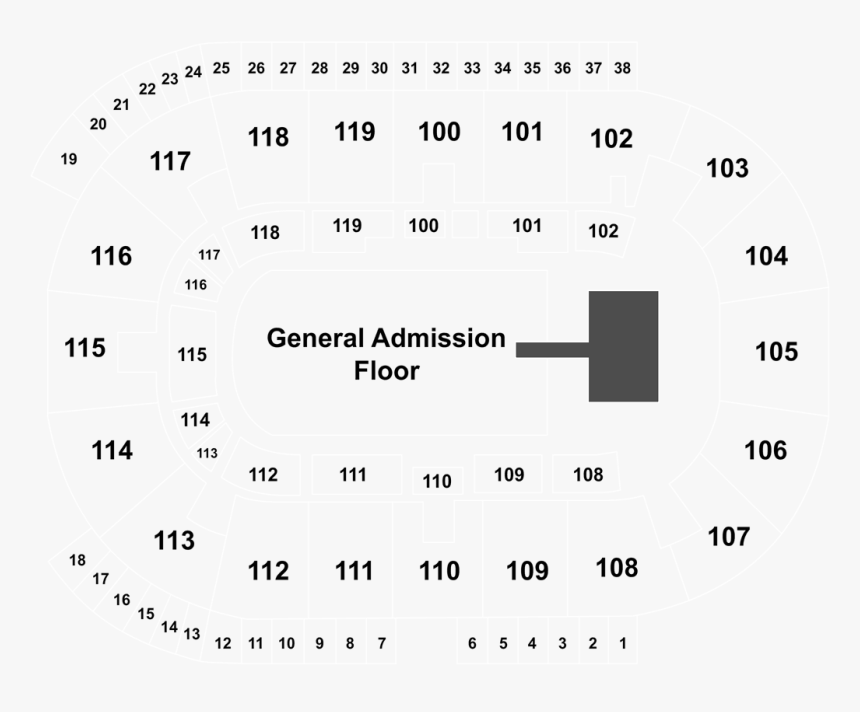 Ricoh Coliseum Seating Chart, HD Png Download , Transparent Png Image ...
