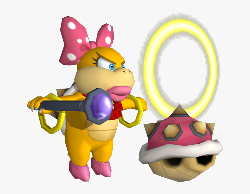 Download Zip Archive - New Super Mario Bros Wii Wendy O Koopa, HD Png ...