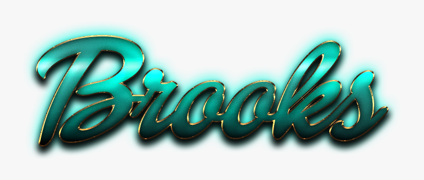 Brooks Name Logo Png - Graphic Design, Transparent Png , Transparent ...