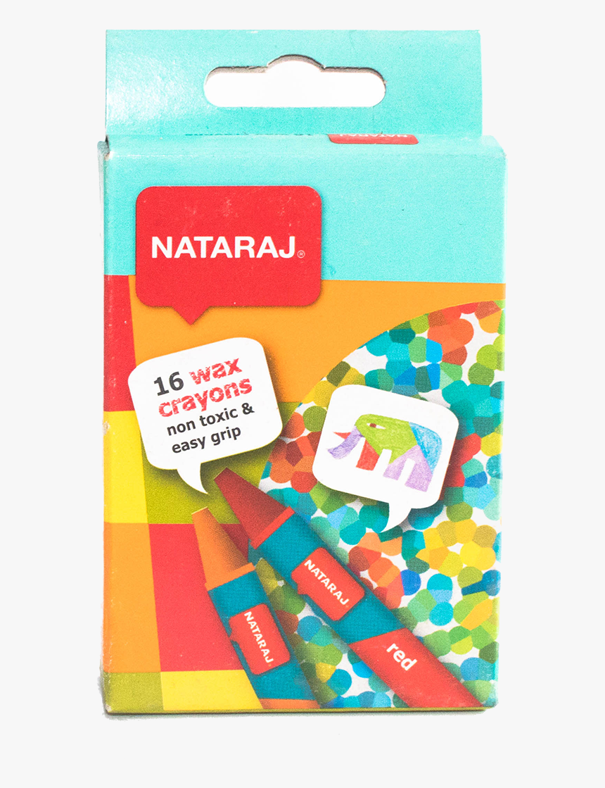 Nataraj 16 Wax Crayons, HD Png Download , Transparent Png Image - PNGitem