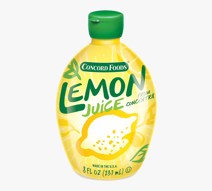 Concord Foods Lemon Juice From Concentrate, HD Png Download ...